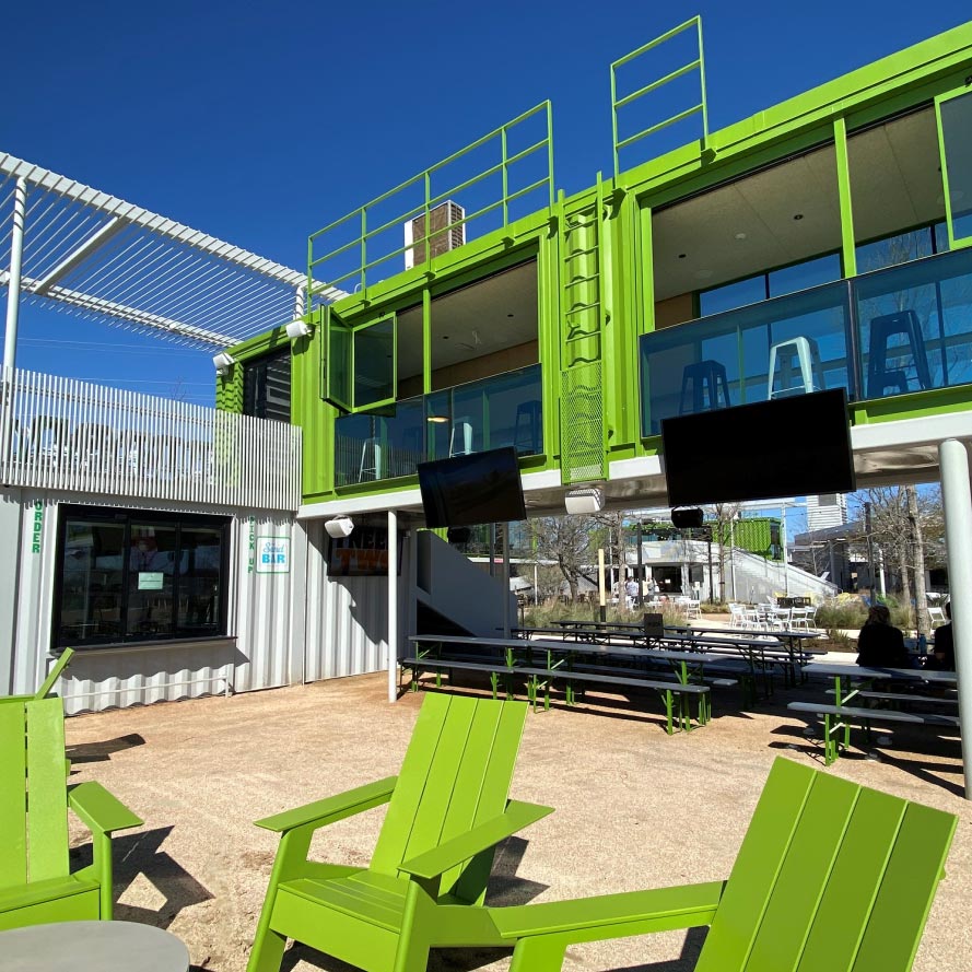 USL + Falcon | Shipping Container Based Structures